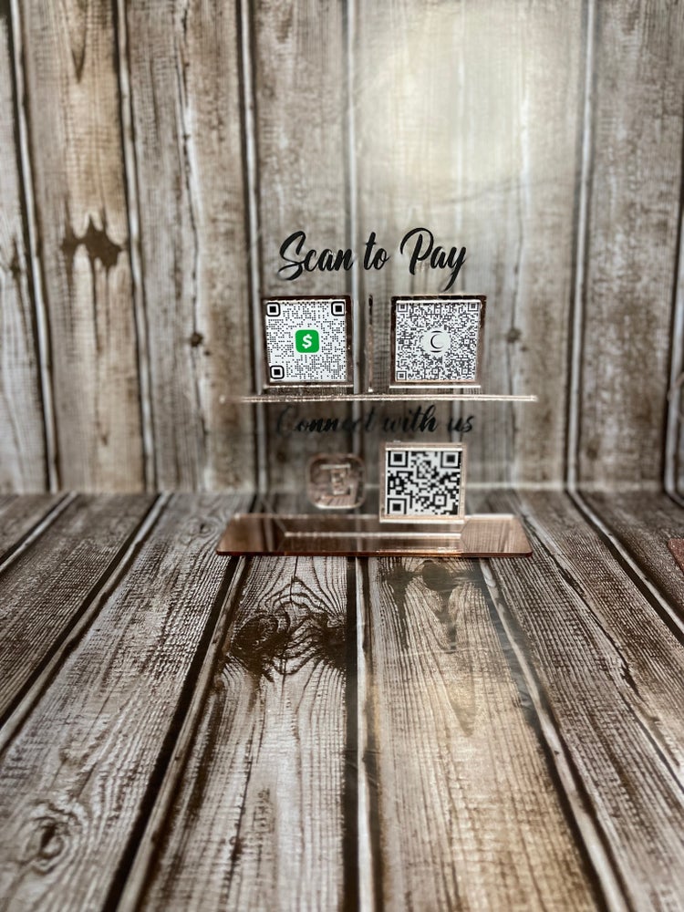 QR code sign – Peppurs Crafts